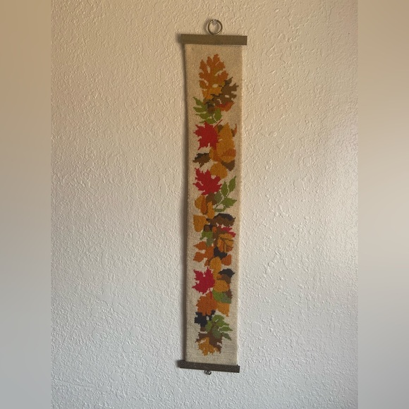 Unbranded | Accents | Vintage Needlepoint Hanging Decor | Poshmark